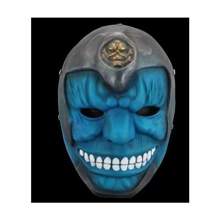 Resin Blue Man Mask Website Exclusive