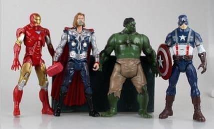 Set of 4 Action Figures WEBSITE EXCLUSIVE