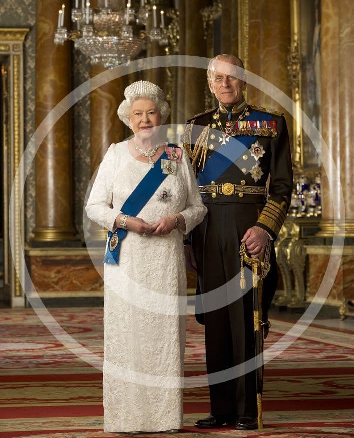 Official Image of The Late Queen Elizabeth II and The Late Duke of ...