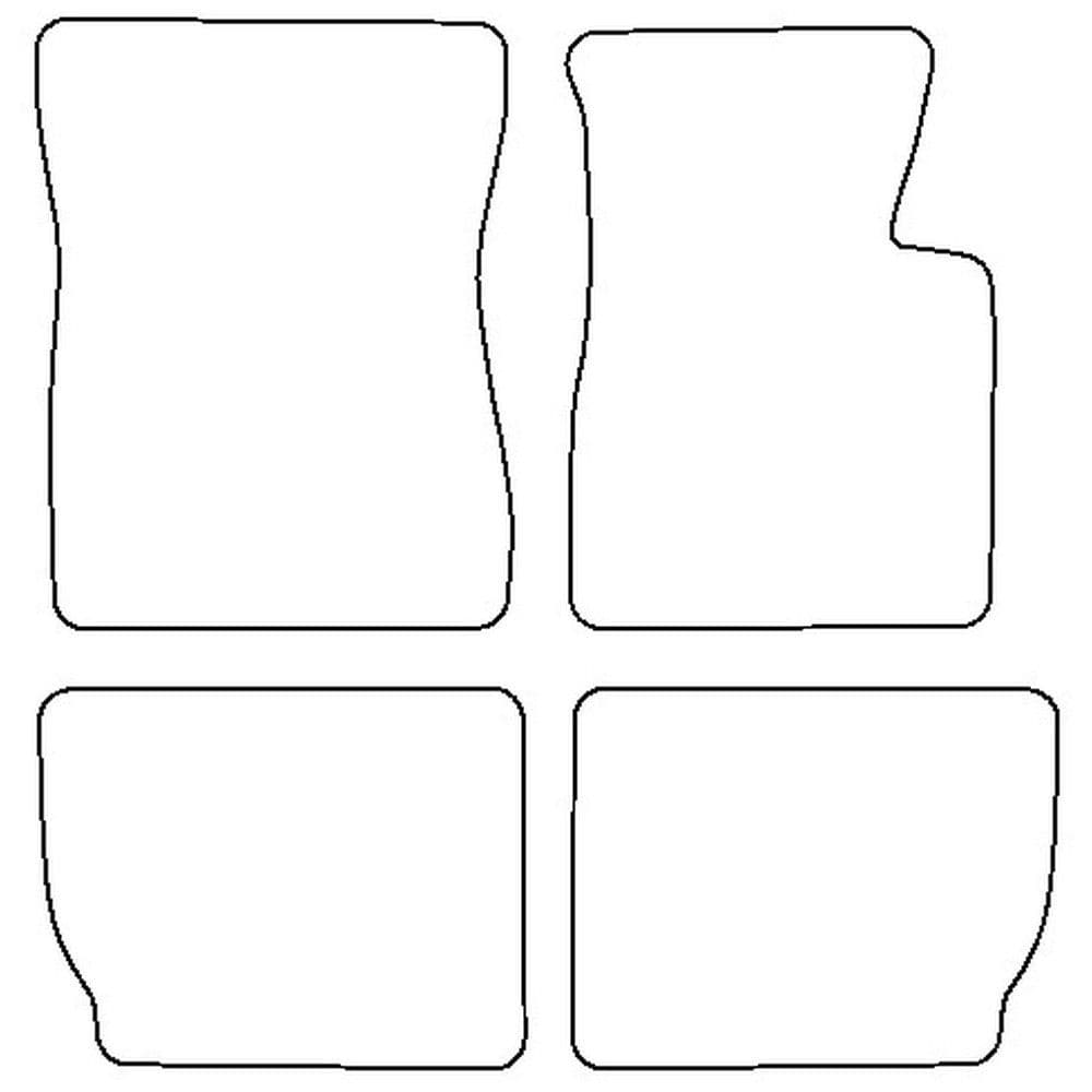 Autostyle Tailored Car Mats for Toyota CROWN SUPER Saloon AUTO S110 ...