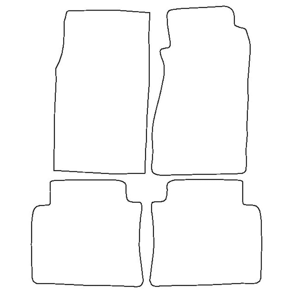 Autostyle Tailored Car Mats for Toyota SUPRA from 1982 to 1985 | Cobra ...