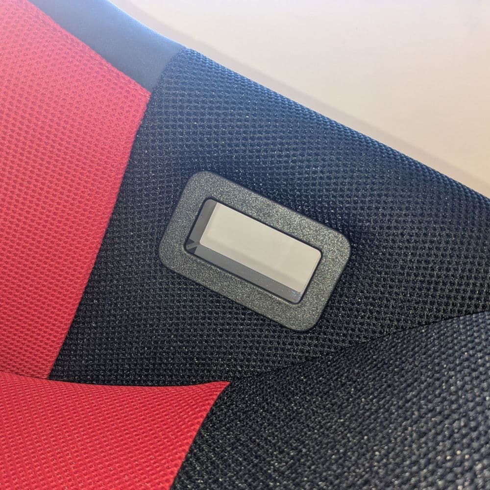 Cobra Black Rectangular Grommets Pair | Cobra Seats Shop