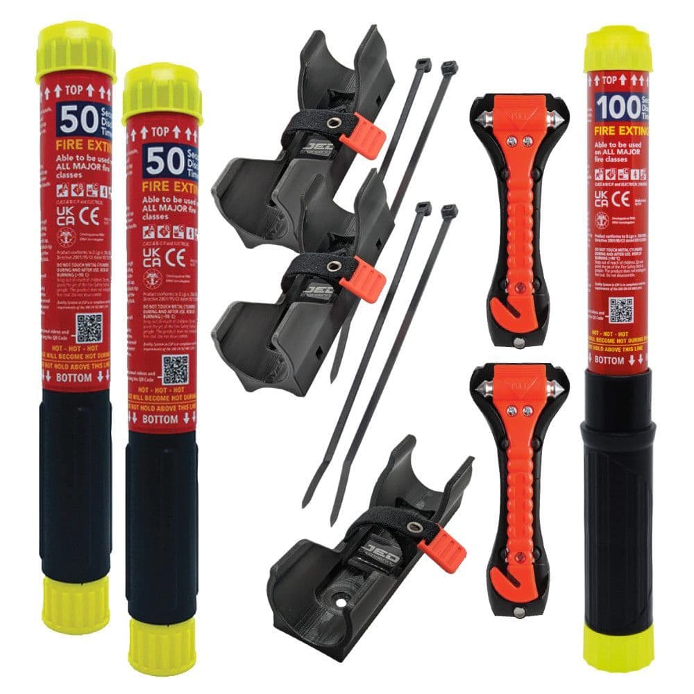 Fire Safety Stick Rally Pack | Cobra Seats Shop