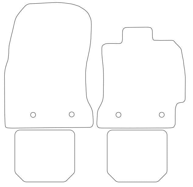 Autostyle Tailored Car Mats for Toyota GT86 from 2012 onwards | Cobra ...