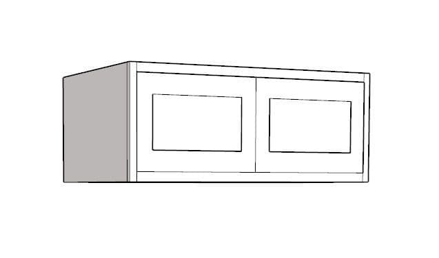 In-Frame Adjustable Style 900mm Bridging Unit For Fridge