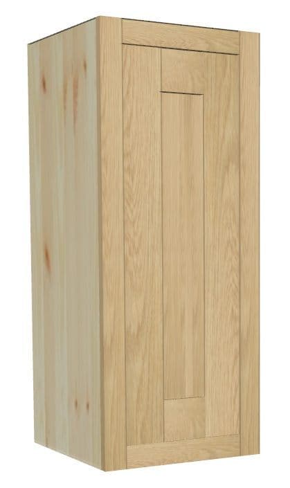 Oak Fronted 1 Door Wall Unit 300mm Wide