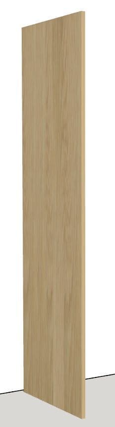 Solid Oak Larder End Panel