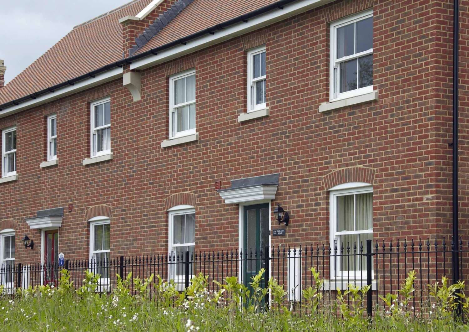 Ibstock Leicester Multi Red Stock Brick Slip