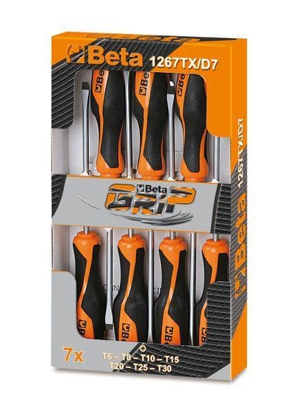 Beta 1267TX/D7 7 Piece Torx Screwdriver Set