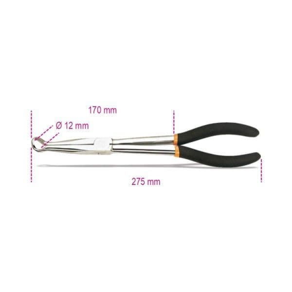 Beta 1474DL Long Nose Spark-Plug Pliers