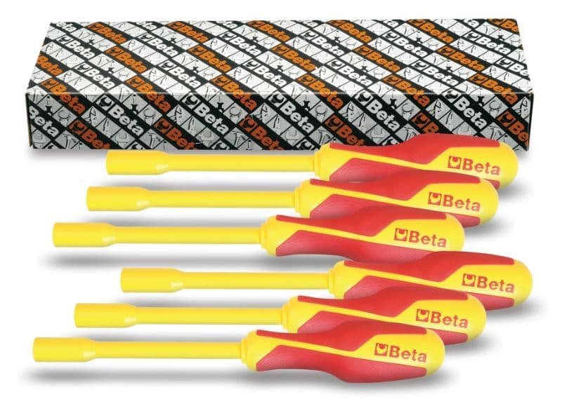 Beta 943MQ/S6 6 Piece Insulated Nut Spinner Set