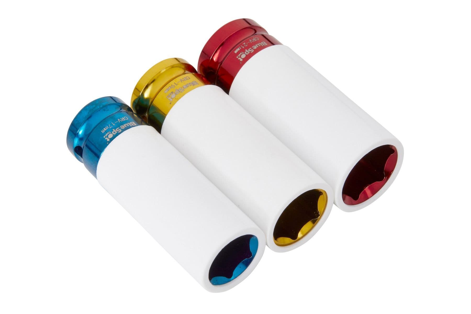 Blue Spot 01545 Alloy Wheel Impact Sockets 3 Piece 1/2D
