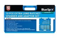 Blue Spot 04307 Double Ring Ratchet Spanner Extra Long Set 10 Piece