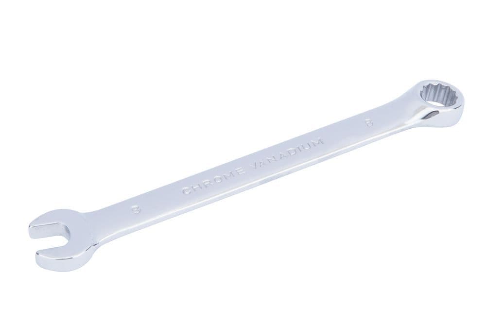 Blue Spot 05204 Fully Polished Chrome Vanadium Spanner 8mm