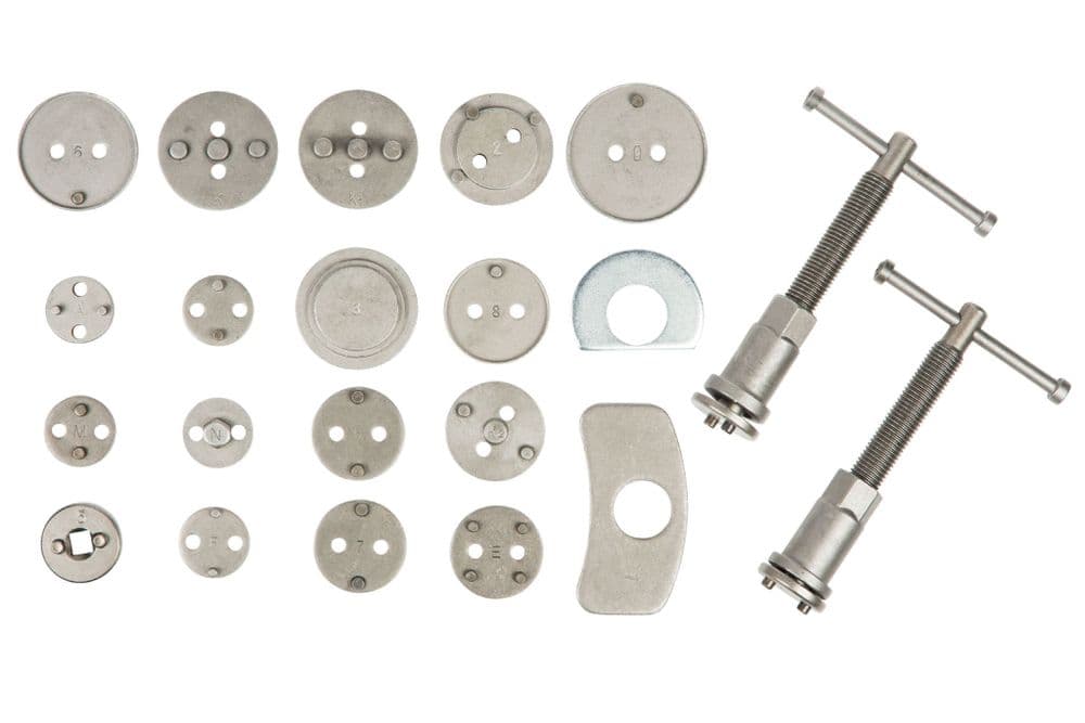 Blue Spot 07904 Wind Back Brake Caliper Kit 21 Piece