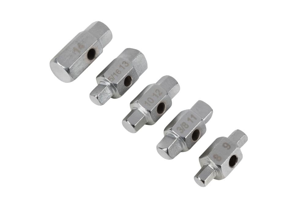 Blue Spot 07957 Double Drain Plug Keys 5 Piece