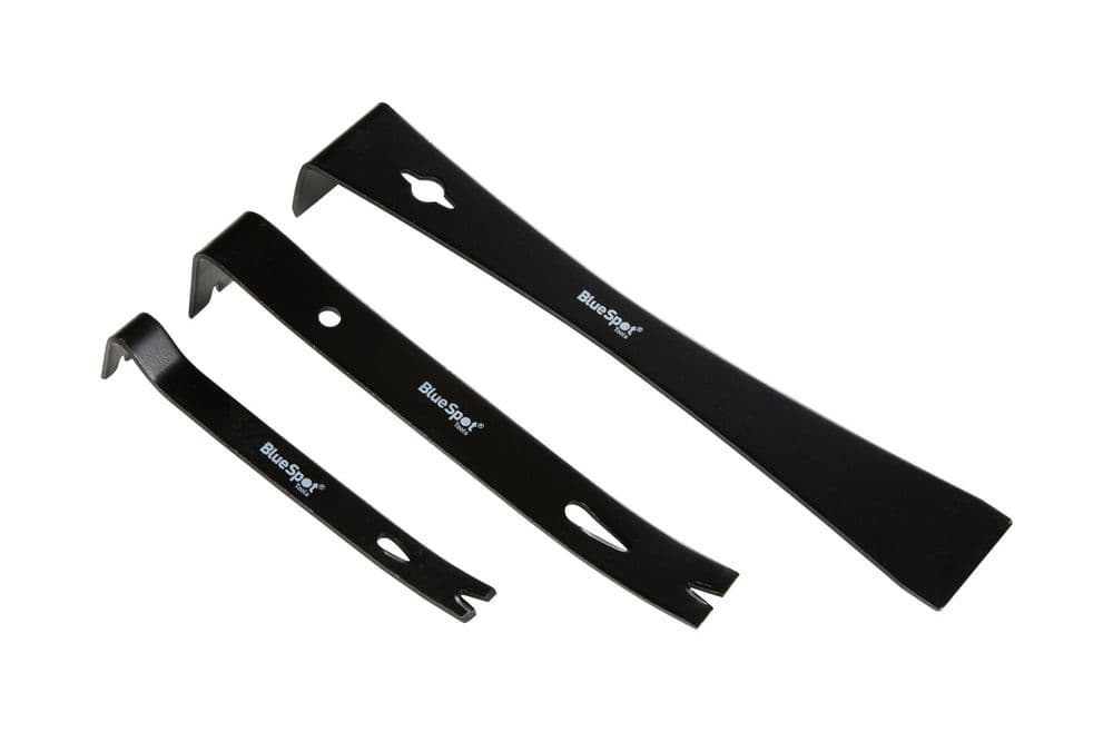 Blue Spot 25547 Flat Pry Bar Set 3 Piece