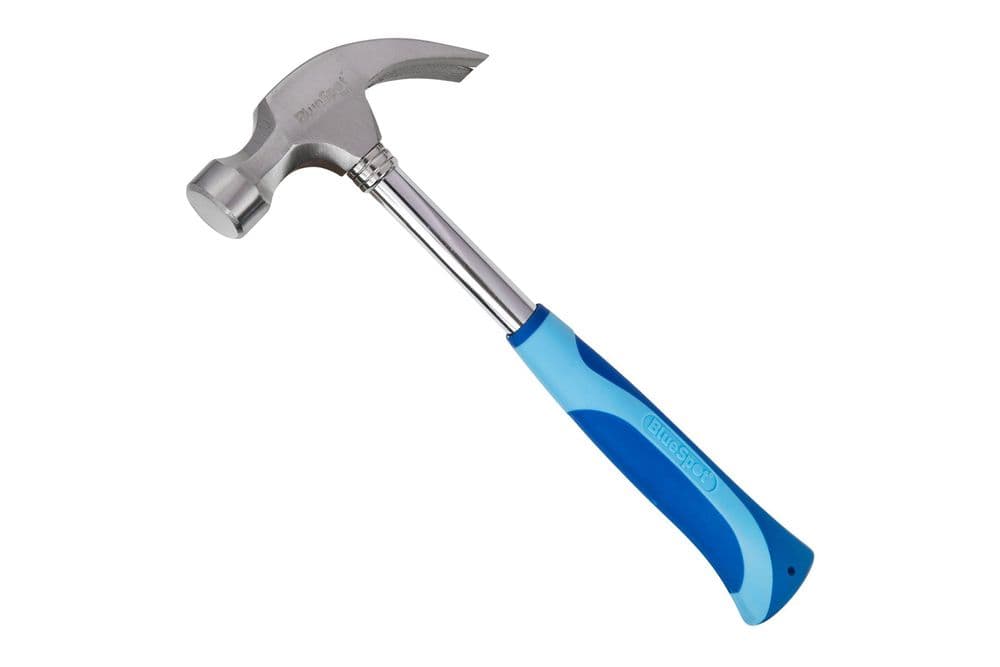 Blue Spot 26120 Steel Shaft Claw Hammer 20oz 560g