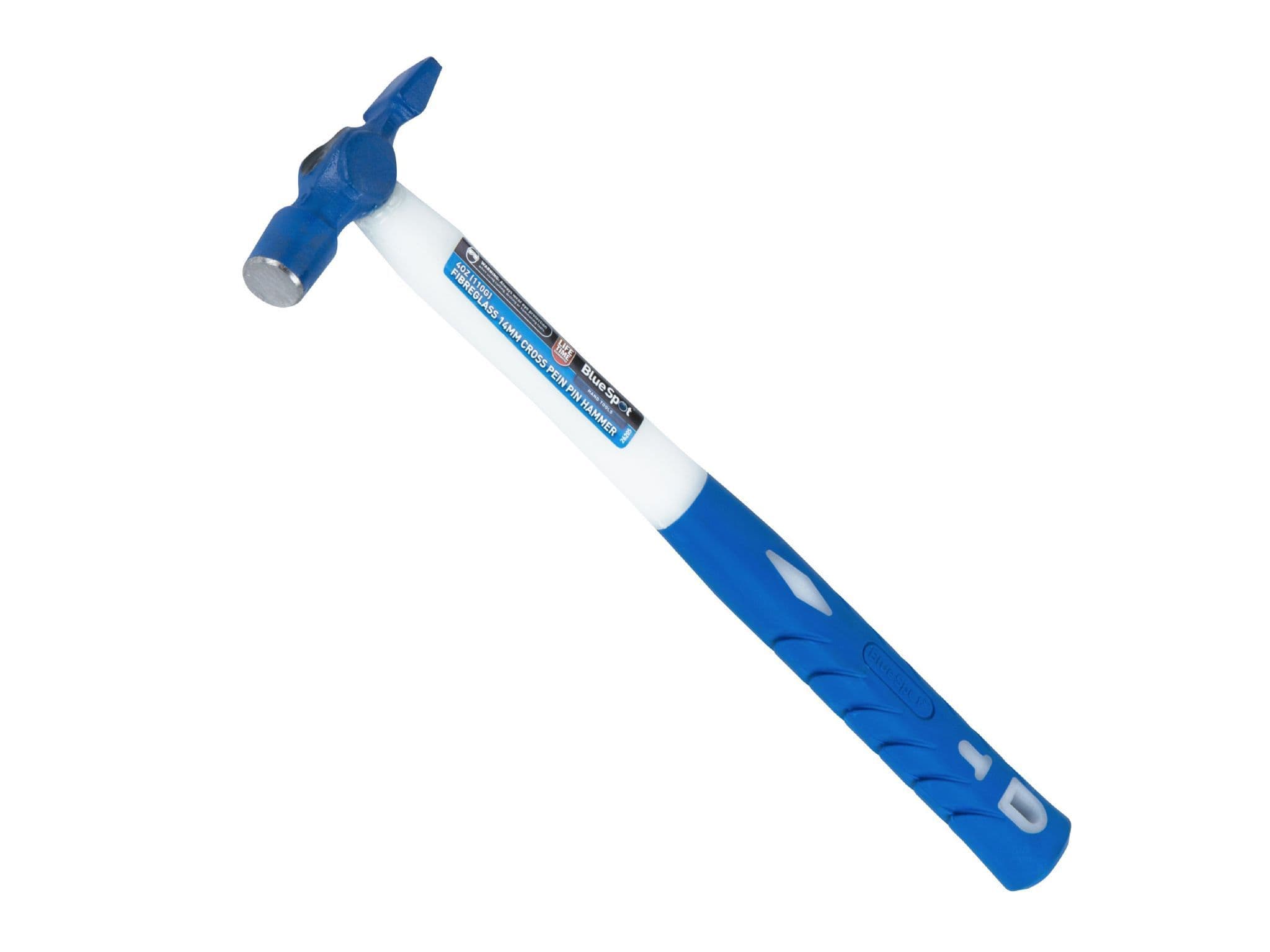 Blue Spot 26205 Fibreglass 14mm Cross Pein Pin Hammer 4oz 110g