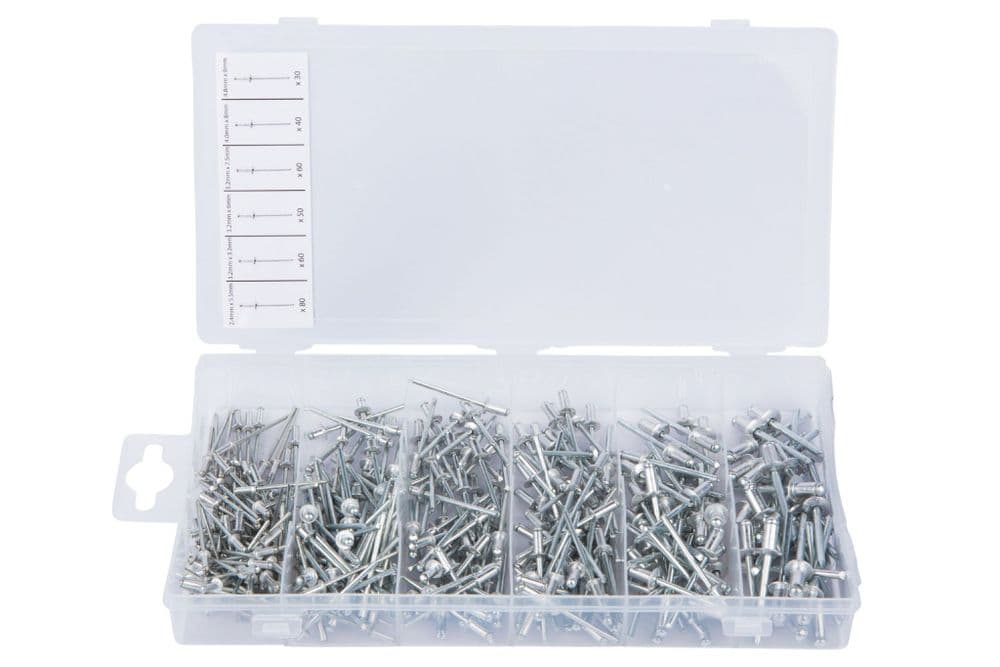 Blue Spot 40596 Assorted Blind Rivet Set 320 Piece