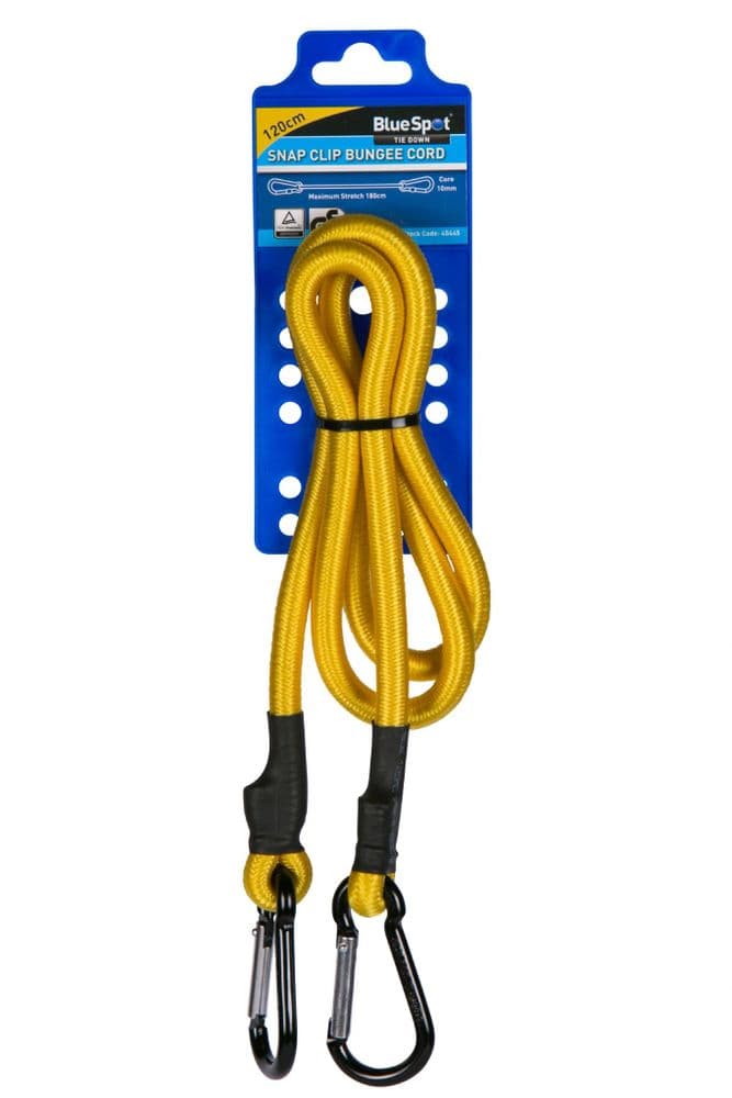 Blue Spot 45445 Snap Clip Bungee Cord 120cm