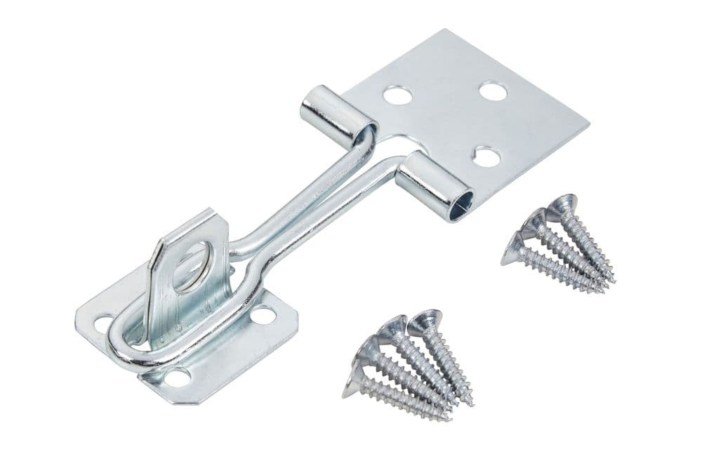 Blue Spot 78052 Zinc Plated Wire Hasp And Staple 102mm