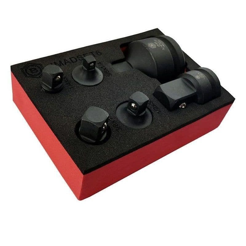 Britool Hallmark IMADSET6 Impact Socket Adapter Set