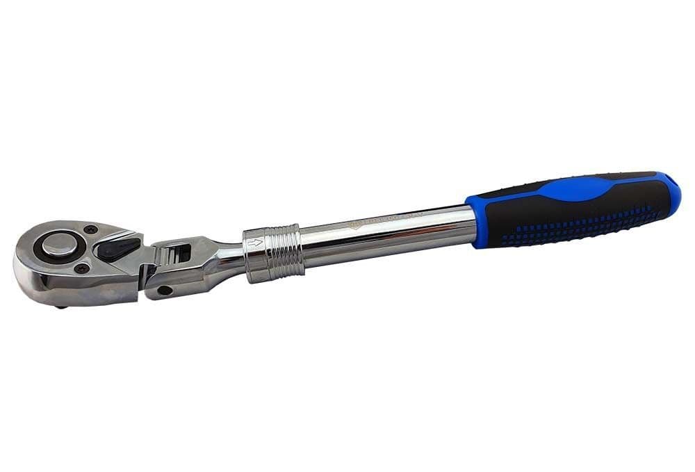 Britool Hallmark LREF350 1/2" Drive Extendable Flexi Head Ratchet