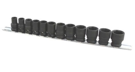 Britool Hallmark MHMPSET12 12 Piece 3/8 Drive Impact Socket Set