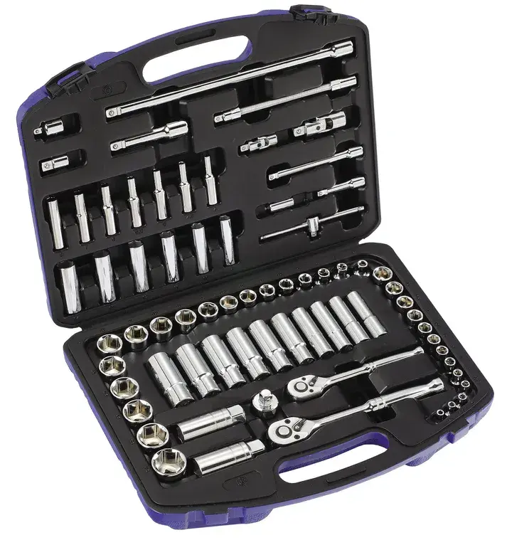 Britool Hallmark SMSET70 70 Piece 1/4" & 3/8" Socket Set