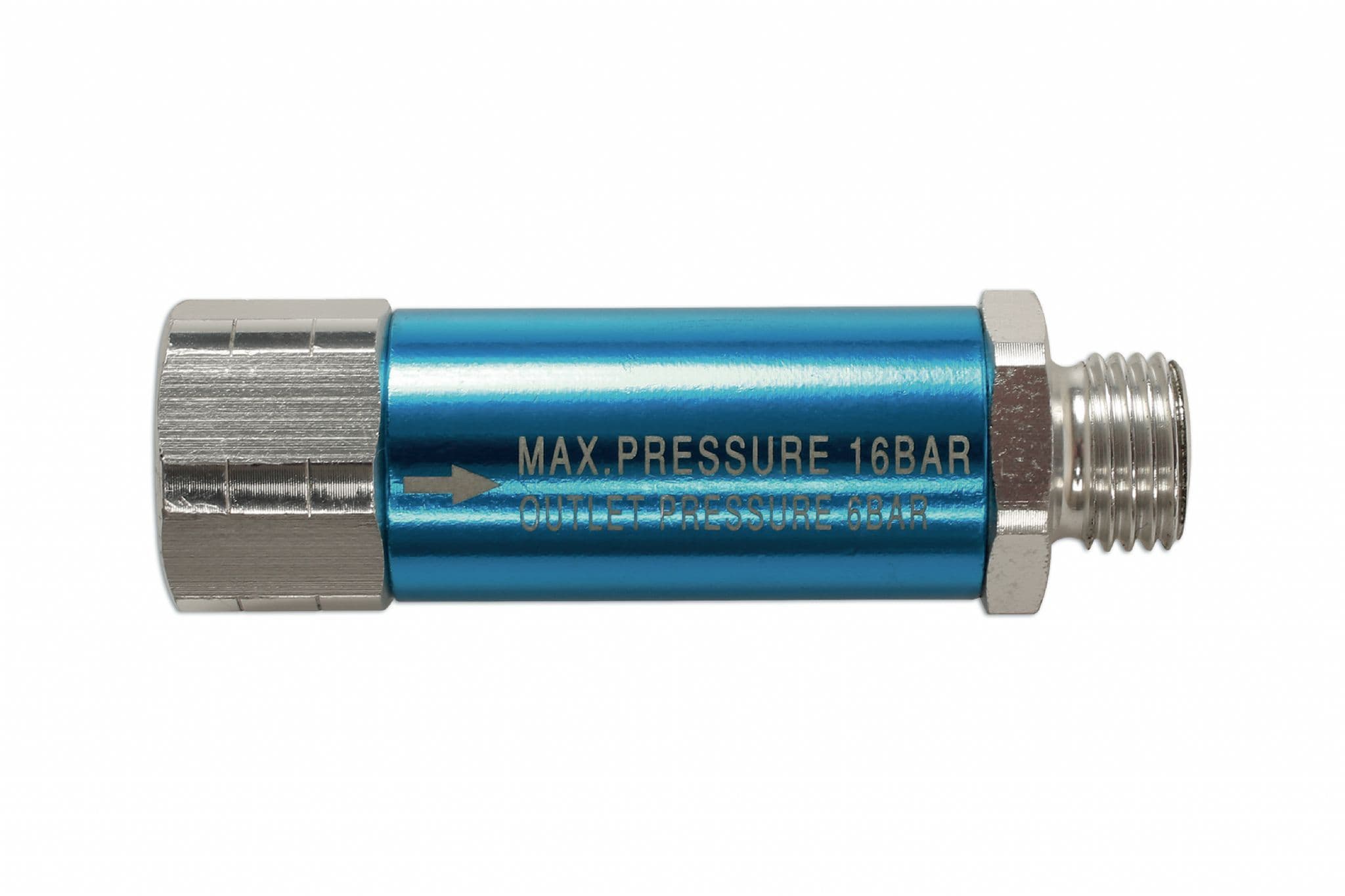 Connect 30962 In-line Preset Air Regulator 1/4 PT Pk 1