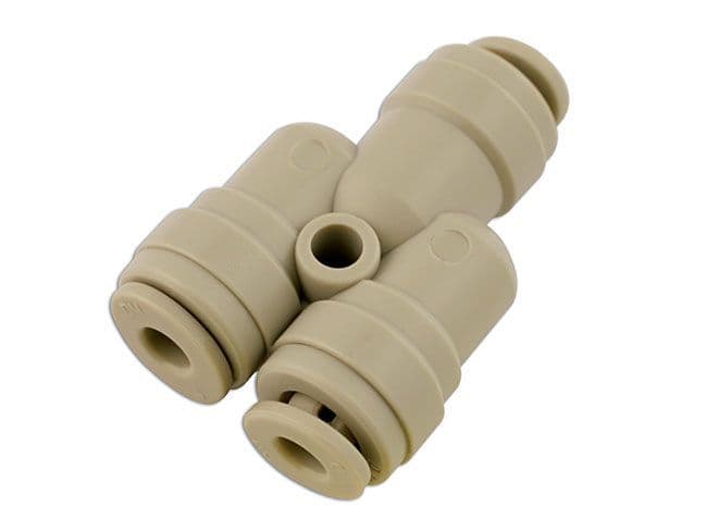 Connect 31091 Push-Fit 2 Way Divider 1/4in Pk 10
