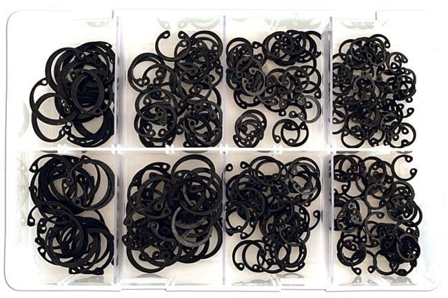 Connect 35006 Assorted Internal Metric Circlips Box 250