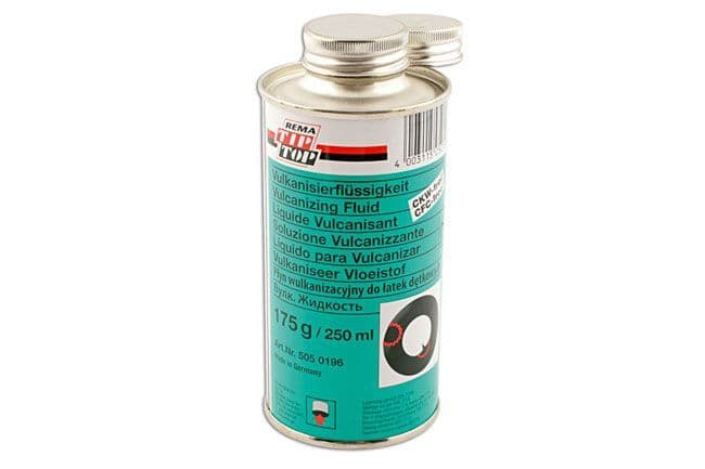 Connect 35096 Tube Patch Vulcanising Fluid 175g c/w brush
