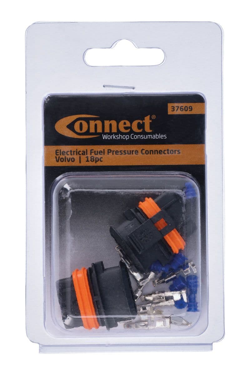 Connect 37609 Electrical Fuel Pressure Connector To Suit Volvo - Pack 2