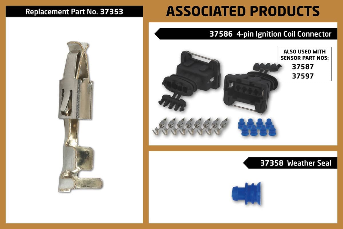Connect 37687 Assorted Non-Insulated Terminals To Suit Peugeot/Citroën