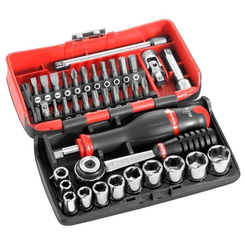 Facom R2NANOPB 38 Piece 1/4" Drive Metric Socket Set