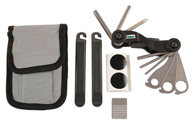 Kamasa 56099 Bicycle Tool Kit Multi Tool Hex Keys Screwdriver Spoke Wrench