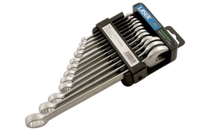 Laser 1572 12 Piece Combination Spanner Set