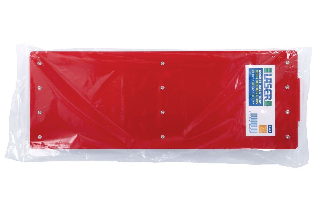 Laser 2664 Socket Rack/Tray with 4 Fixed Rails