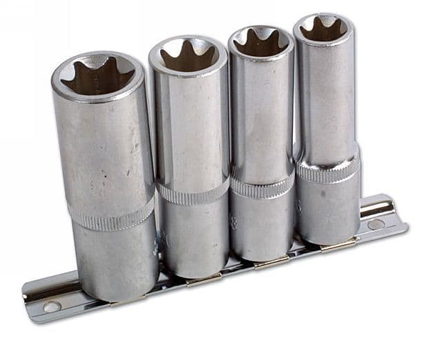 Laser 3392 Star Deep Socket Set - 4 piece