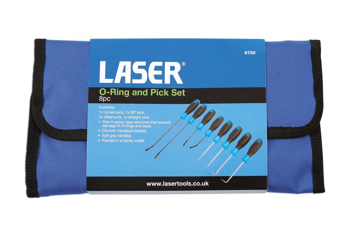 Laser 6730 8 Piece O Ring and Pick Set