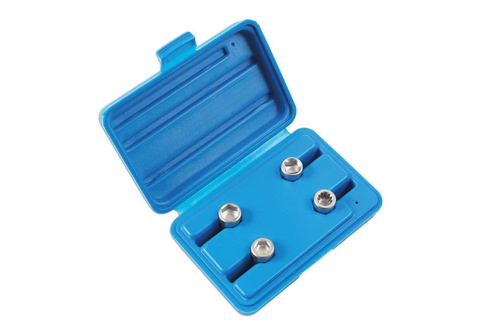 Laser 6763 4 Piece Brake Caliper Socket Set - HGV