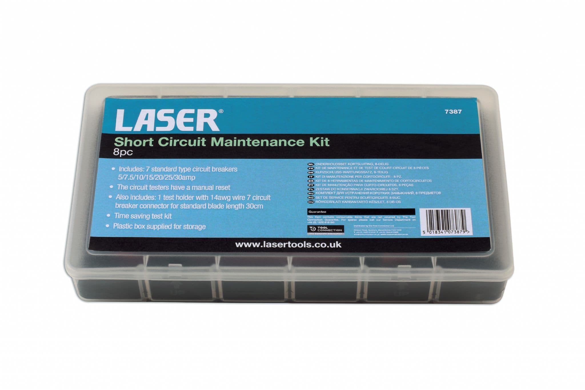 Laser 7387 8 Piece Short Circuit Maintainance Kit