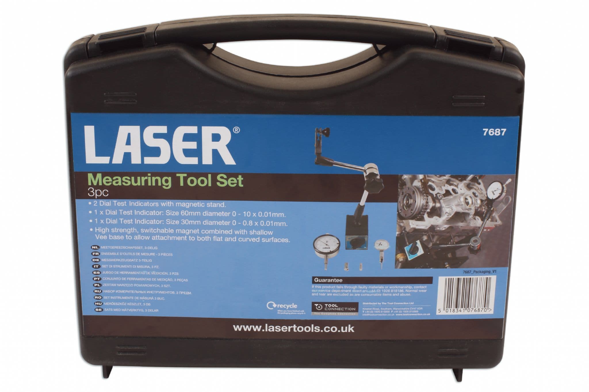 Laser 7687 3 Piece Measuring Tool Set