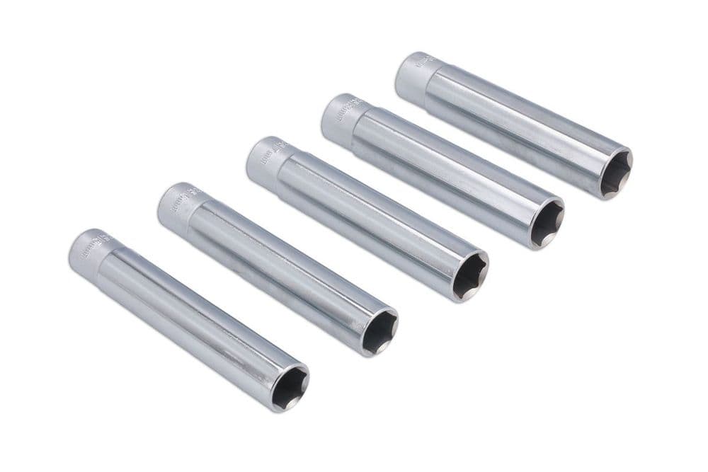 Laser 7823 Extra Long Socket Set 3/8"D 5pc
