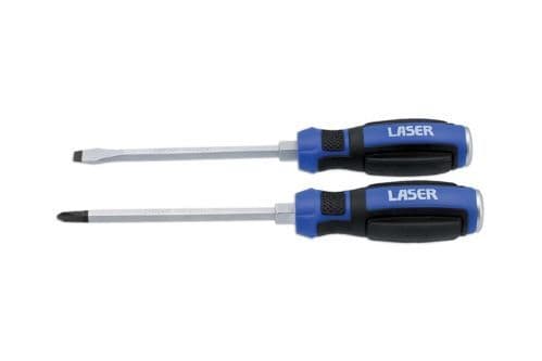 Laser 7938 2 Piece Pound Go-Through Screwdriver Set