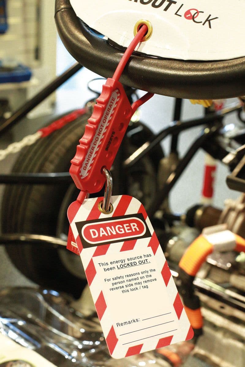 Laser 7942 Nylon Lock Out Hasp