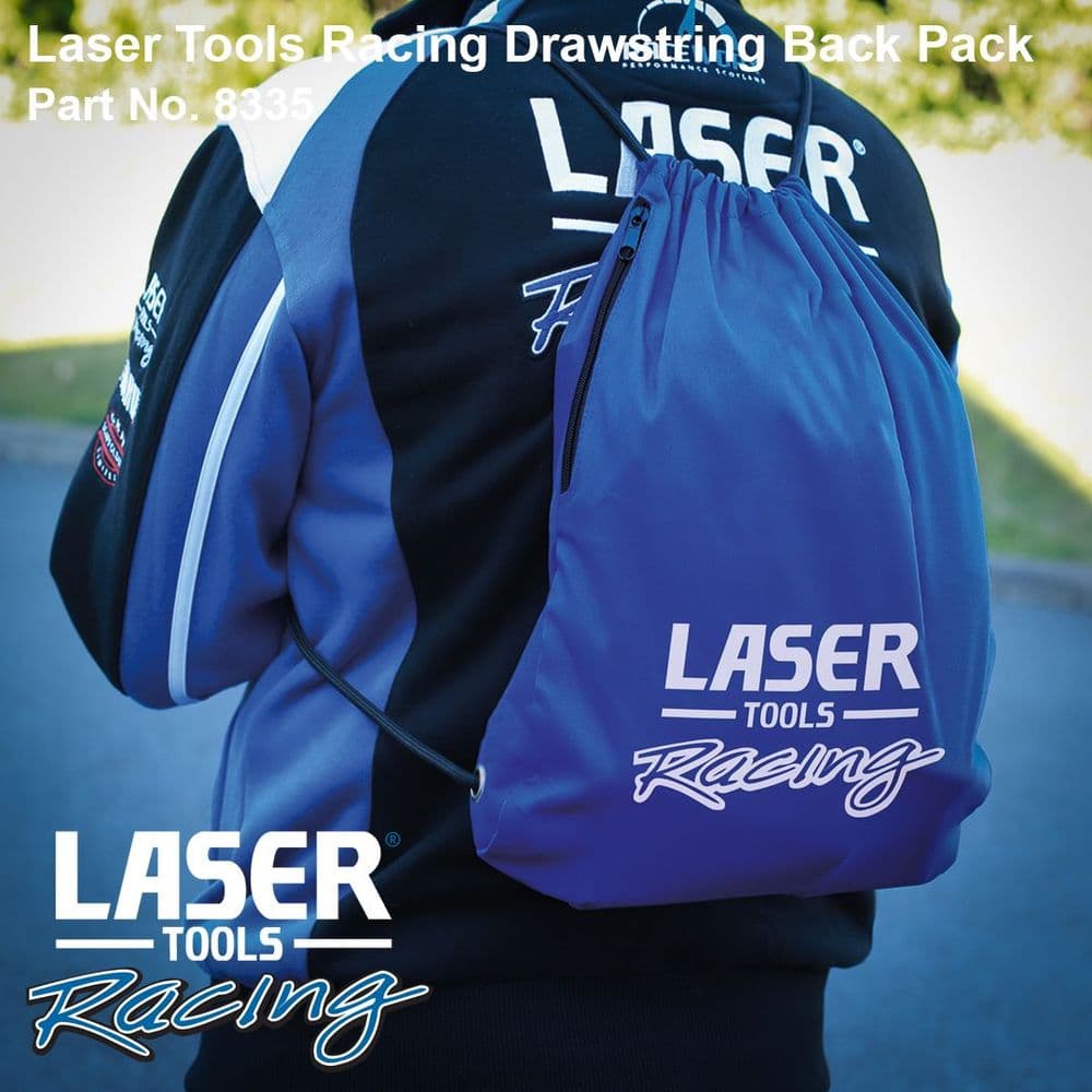 Laser 8335 Laser Tools Racing Drawstring Back Pack