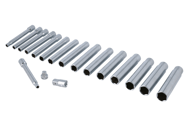 Laser 8420 Extra Deep Master Socket Set 18pc Metric